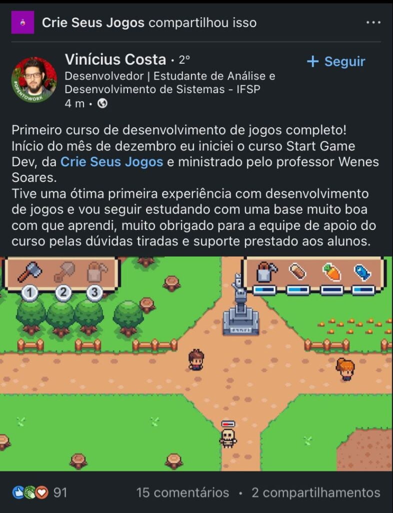 Start Gamedev – FbAds -pvn – Crie Seus Jogos